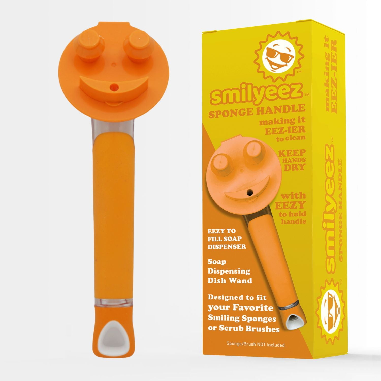 The Original Smiling Handle with Soap Dispensing for use with the SCRUB ...