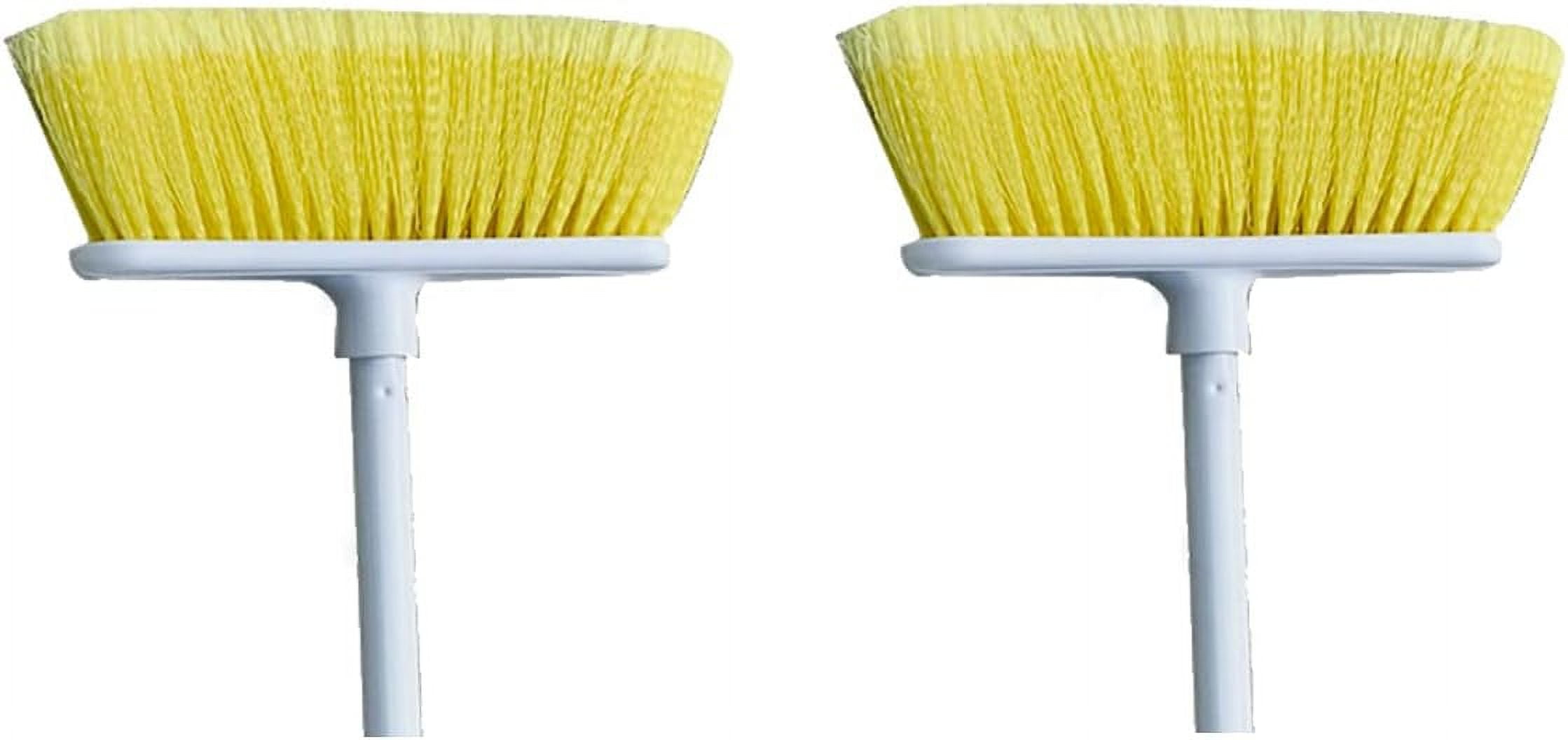The Original Soft Sweep Magnetic Action Broom - 2 Yellow Brooms ...