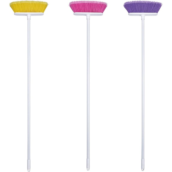 The Original Soft Sweep Magnetic Action Broom Assorted Colors with ...