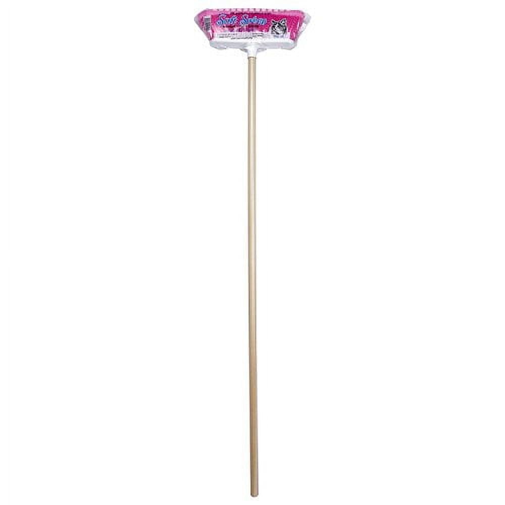 The Original Soft Sweep Magnetic Action Fuchsia Broom with Natural ...