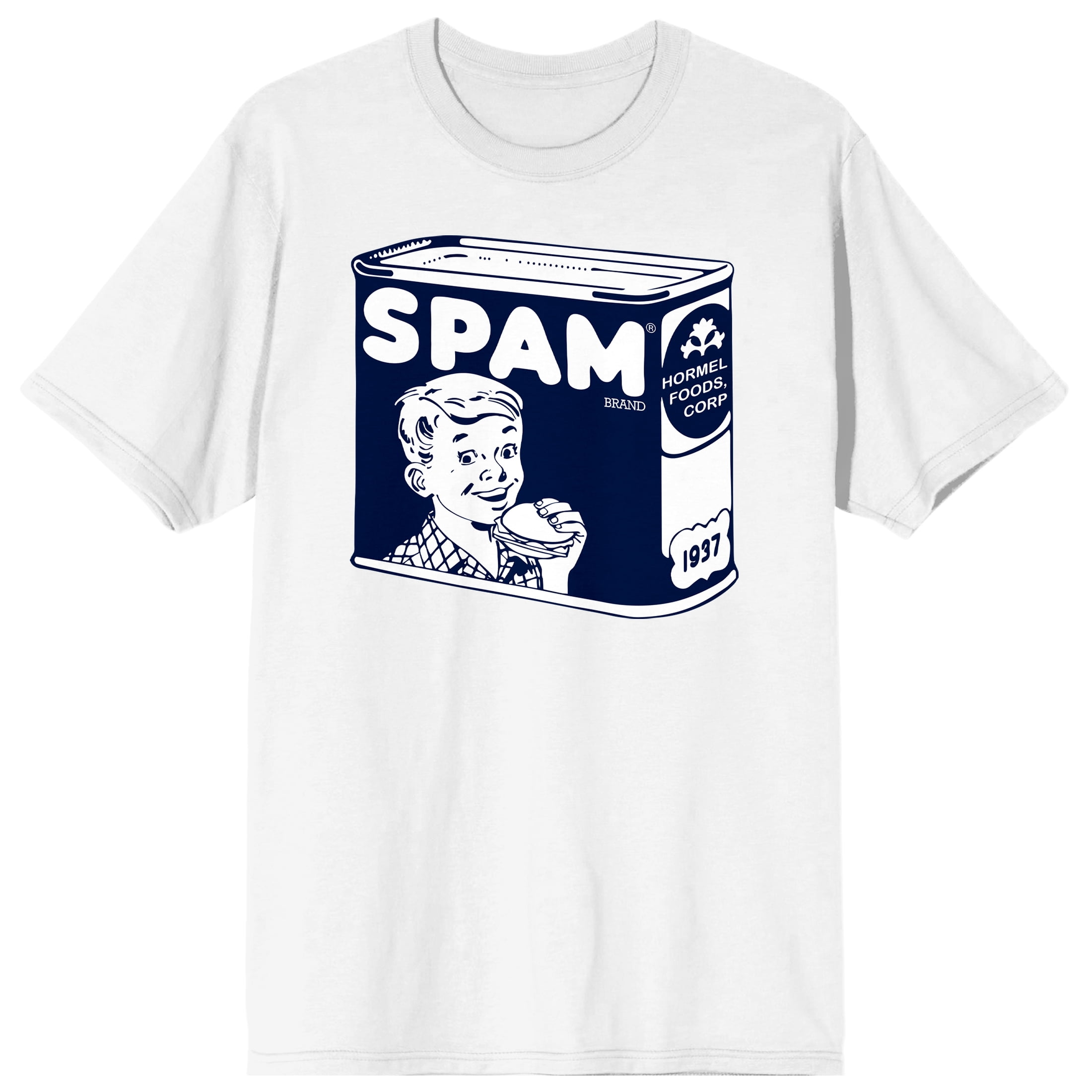 The Original Spam 1937 Spam Can Men's White T-Shirt-3XL - Walmart.com