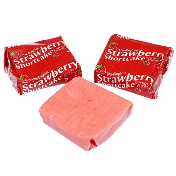 The Original Strawberry Shortcake Candy Chews 140 Count Box - Walmart.com