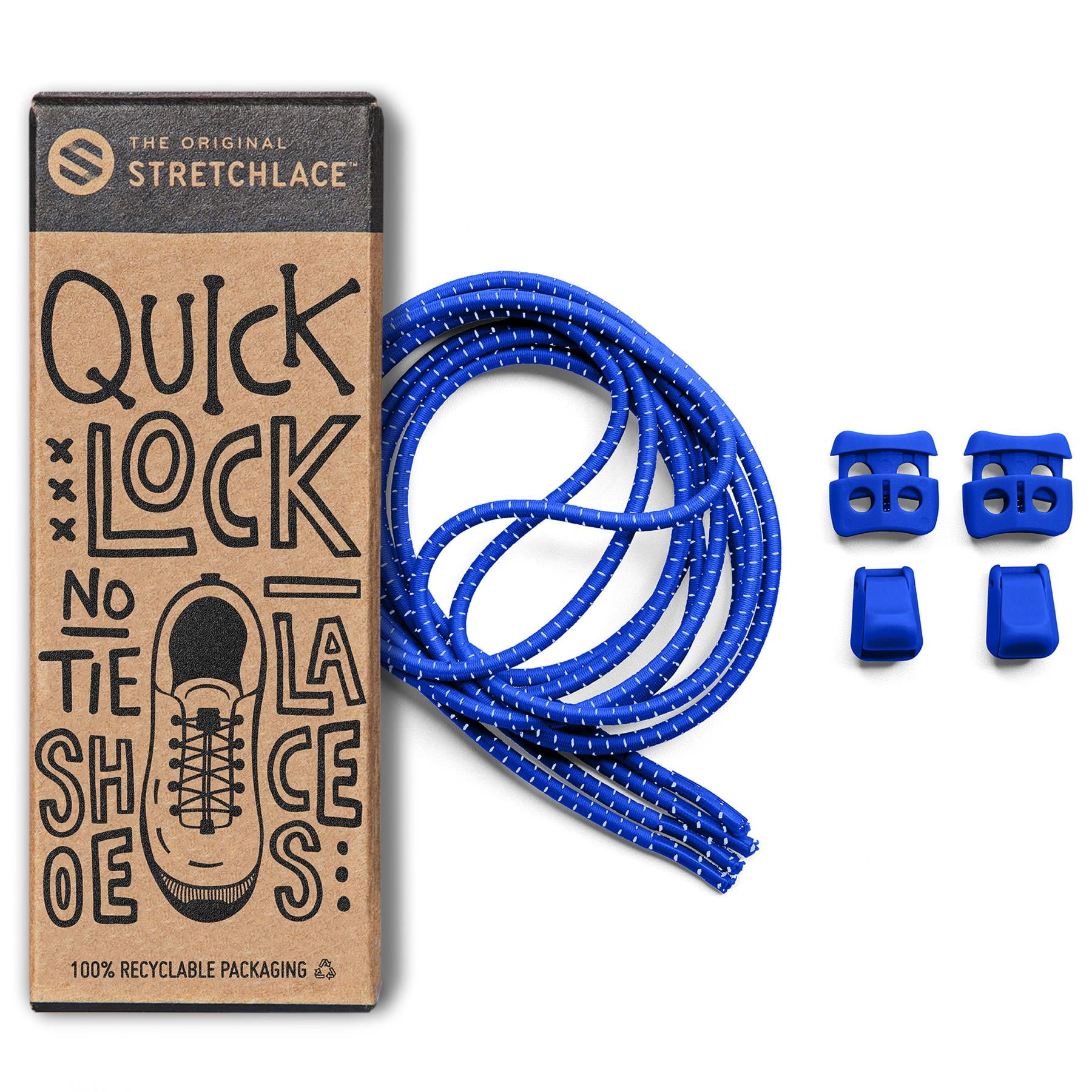 The Original Stretchlace | Quick Lock No Tie Shoelaces | Elastic Shoe ...