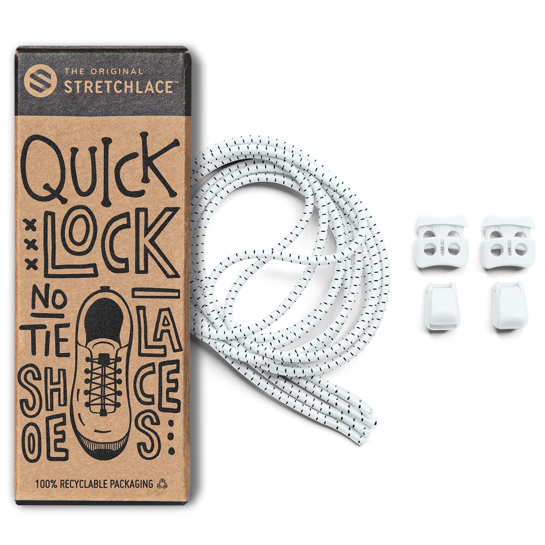 The Original Stretchlace | Quick Lock No Tie Shoelaces | Elastic Shoe ...