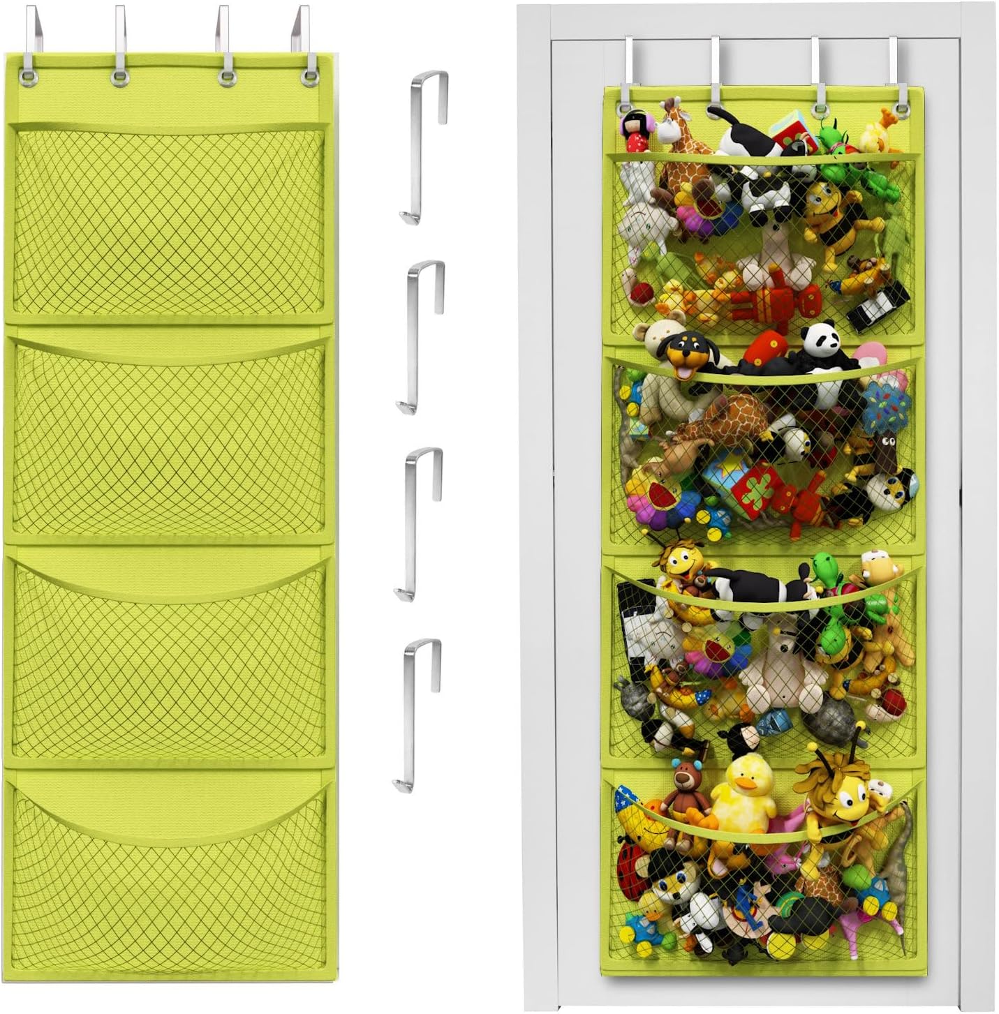The Original Stuffed Animal Storage (Patented) - Over Door Organizer ...