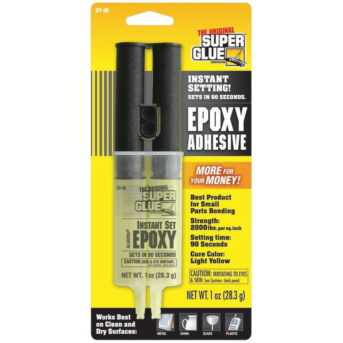 The Original Superglu Sy-in48 Epxy Syringe (instant Set) - Walmart.com