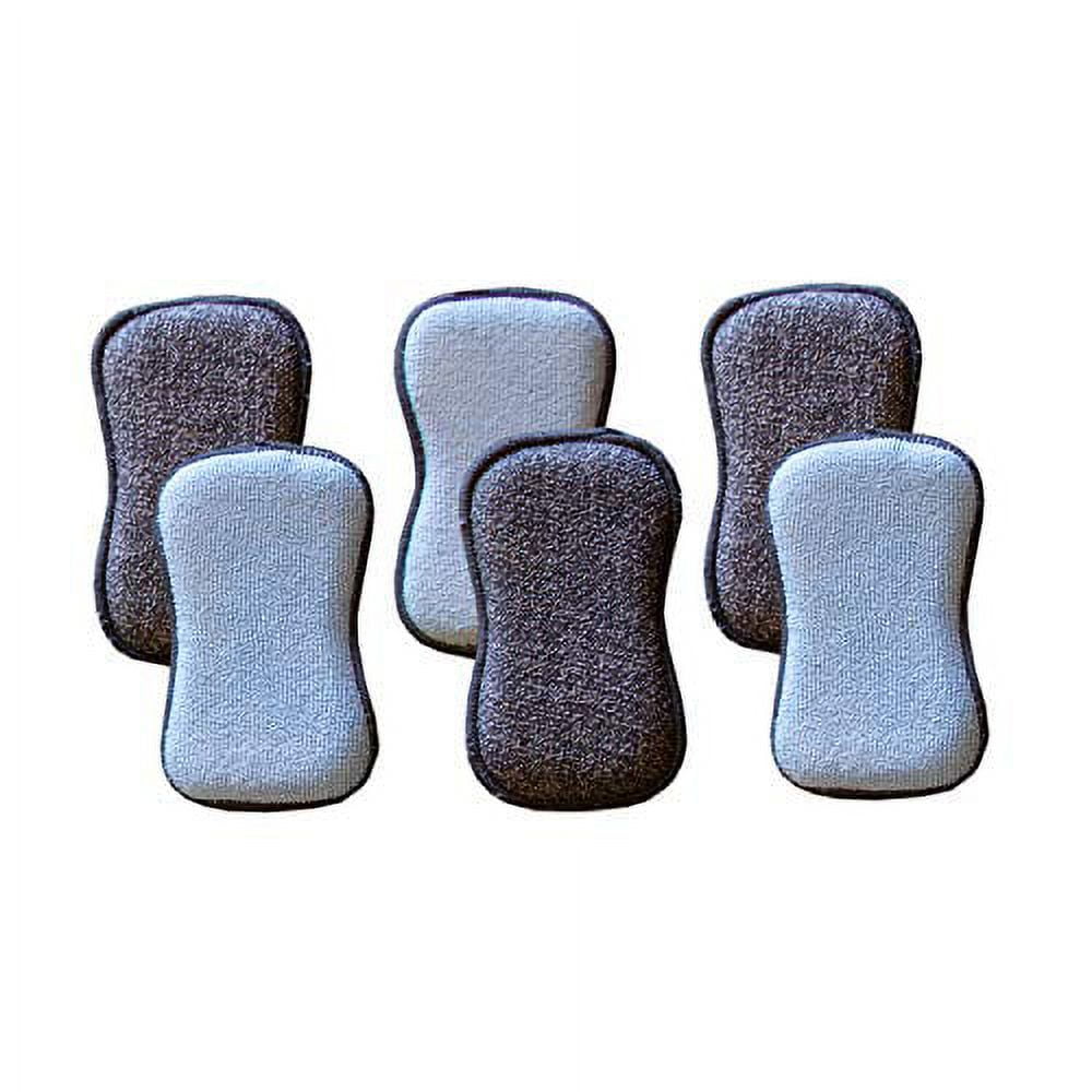 The Original TUFF-SCRUB Microfiber Multi-Surface Scrub and Wipe Sponges ...