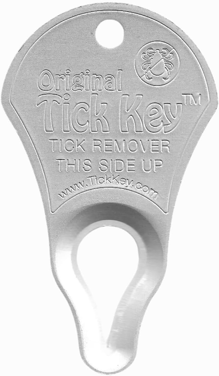The Original Tick Key - Tick Removal Tool - Portable, Safe and Highly ...