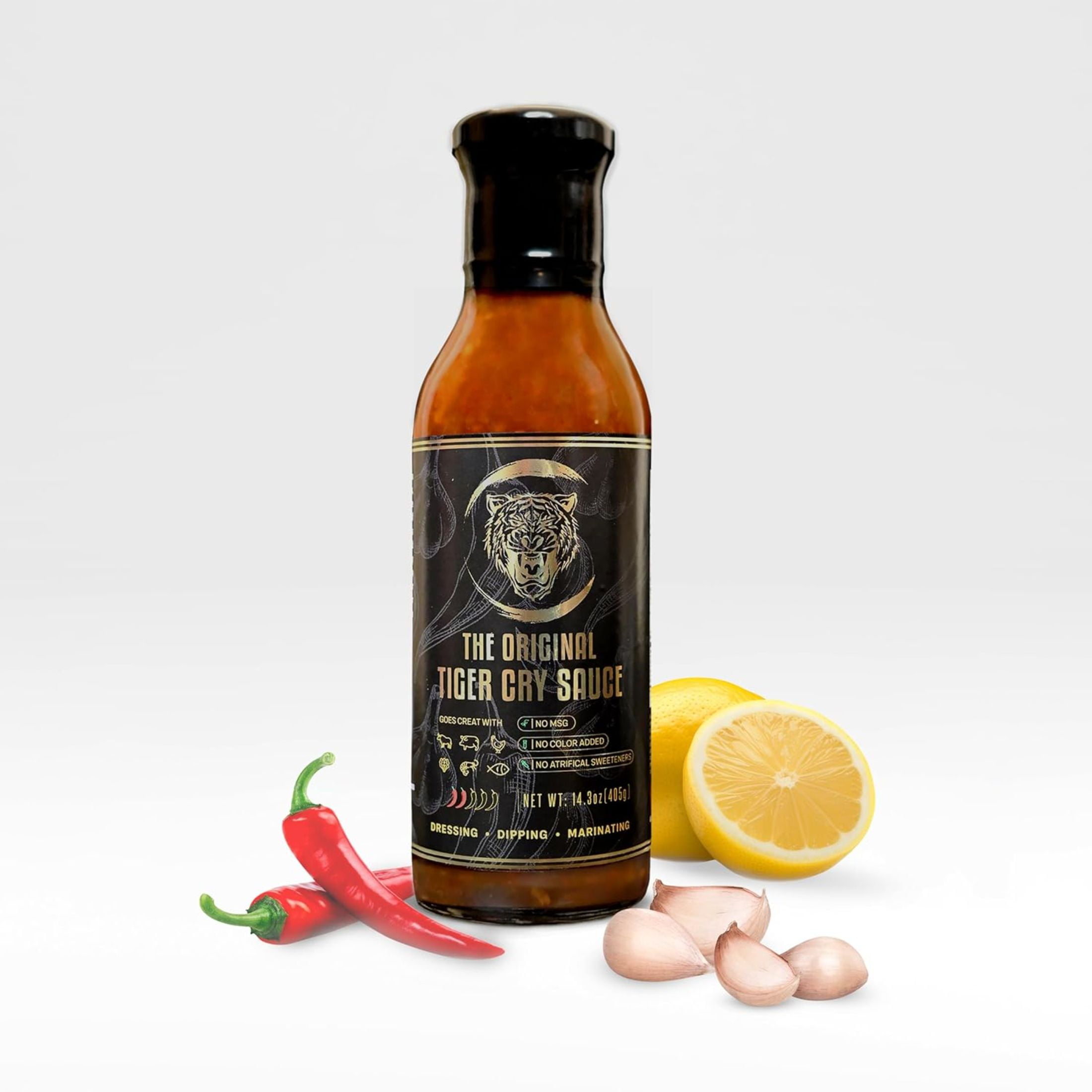The Original Tiger Cry Sauce – Thai Spicy BBQ Steak Sauce, Perfect for Dipping, Marinating ...