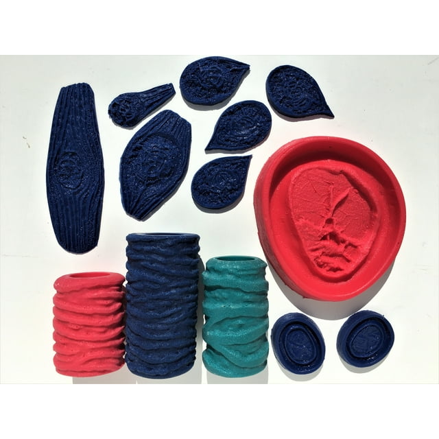 "The Original" Tree Bark Concrete Texture Roller Set, 3 Concrete ...