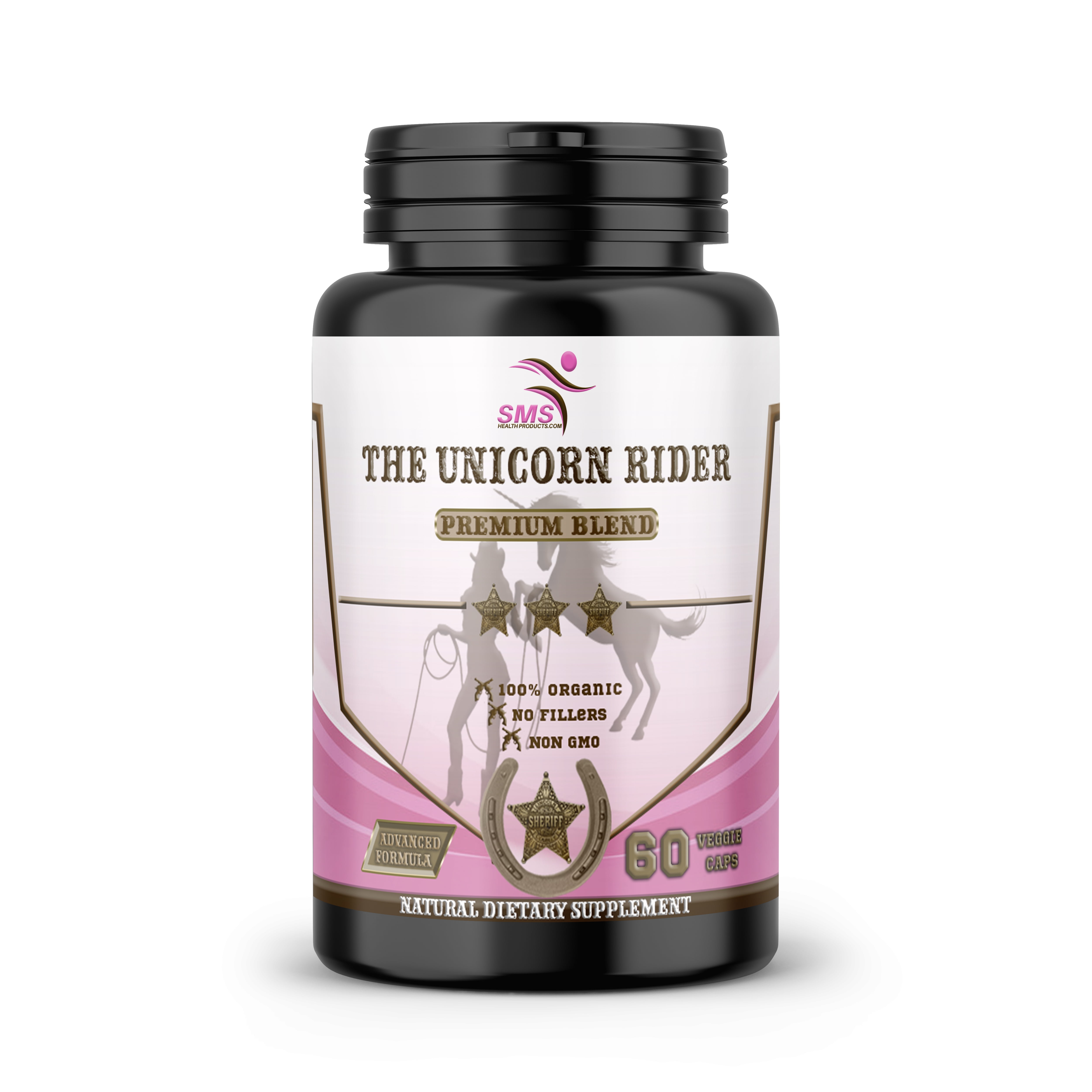 The Original Unicorn Rider 60 Vegetarian Caps For Womens Health Organic ...