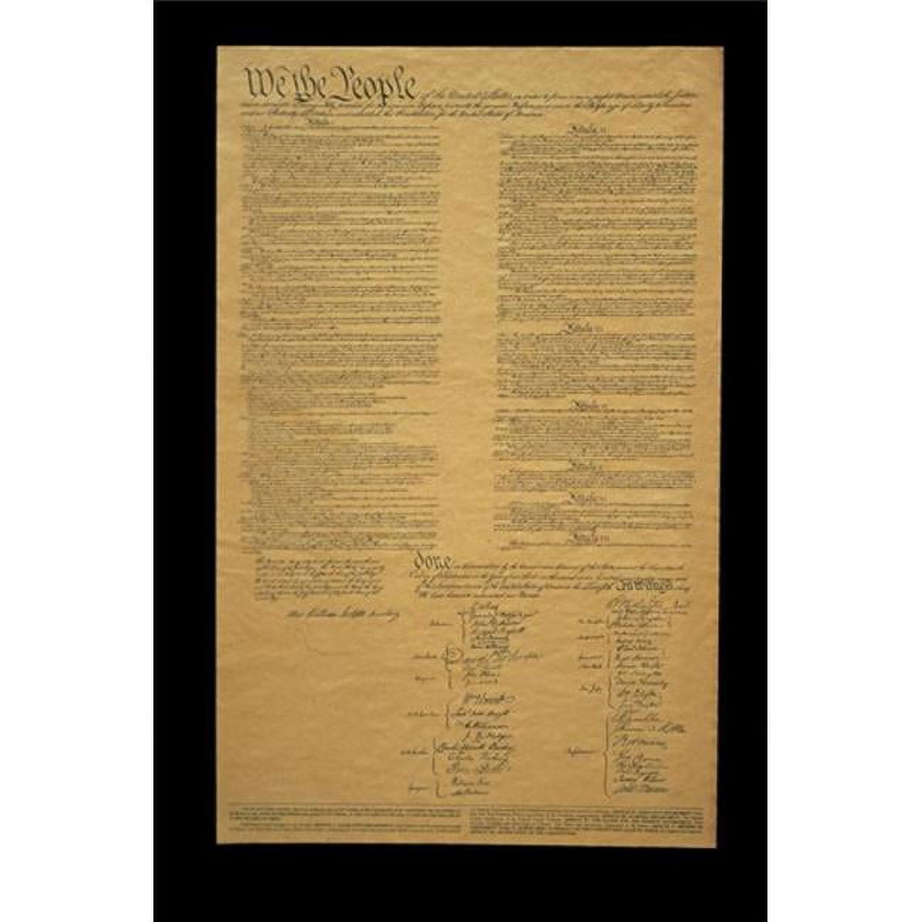 The Original United States Constitution Poster Print (36 x 24 ...