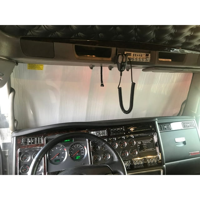 The Original Windshield Sun Shade, Custom-Fit for Kenworth W900 1998 ...