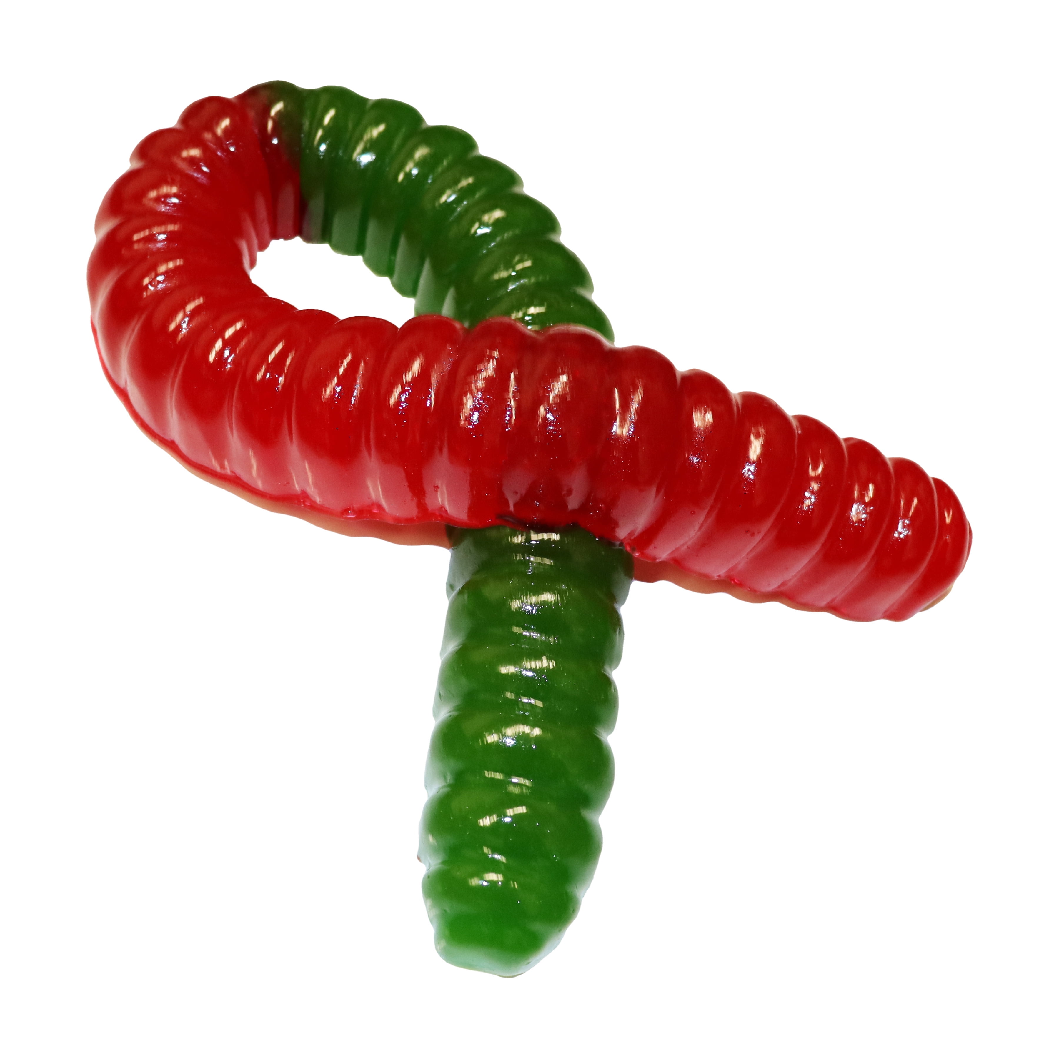 The Original World's Largest Gummy Worm - Cherry/Green Apple - Walmart.com