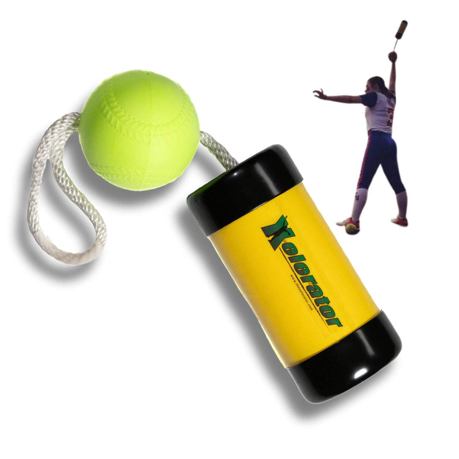 The Original Xelerator Fastpitch Softball Pitching Trainer - 12 Inch ...