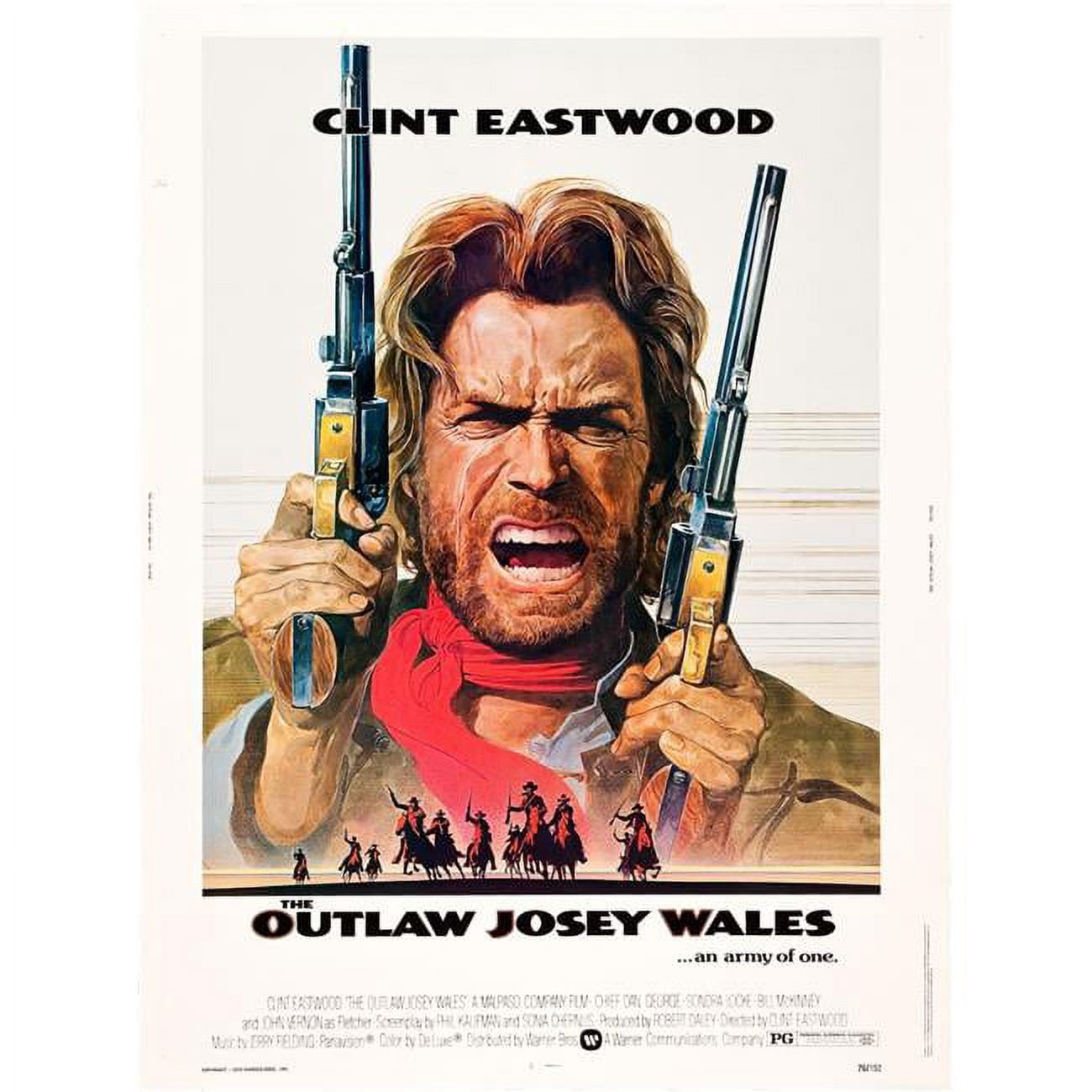 The Outlaw Josey Wales Clint Eastwood 1976 Movie Poster Masterprint (11 ...