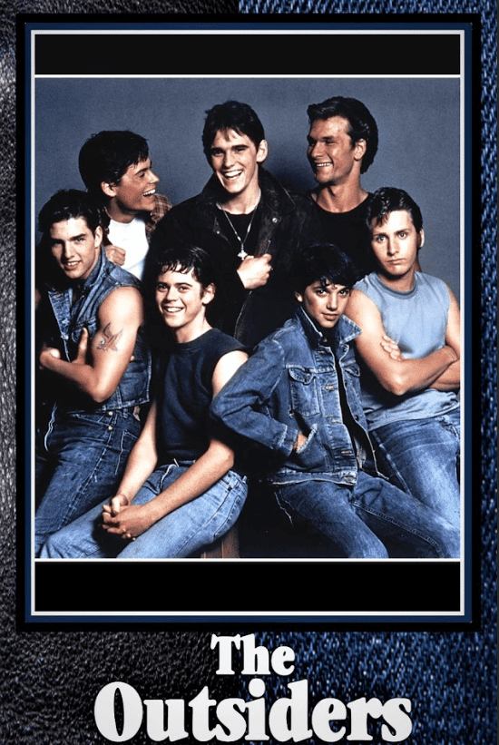 The Outsiders 1983 Poster 24x36 - Francis Ford Coppola Drama Patrick ...