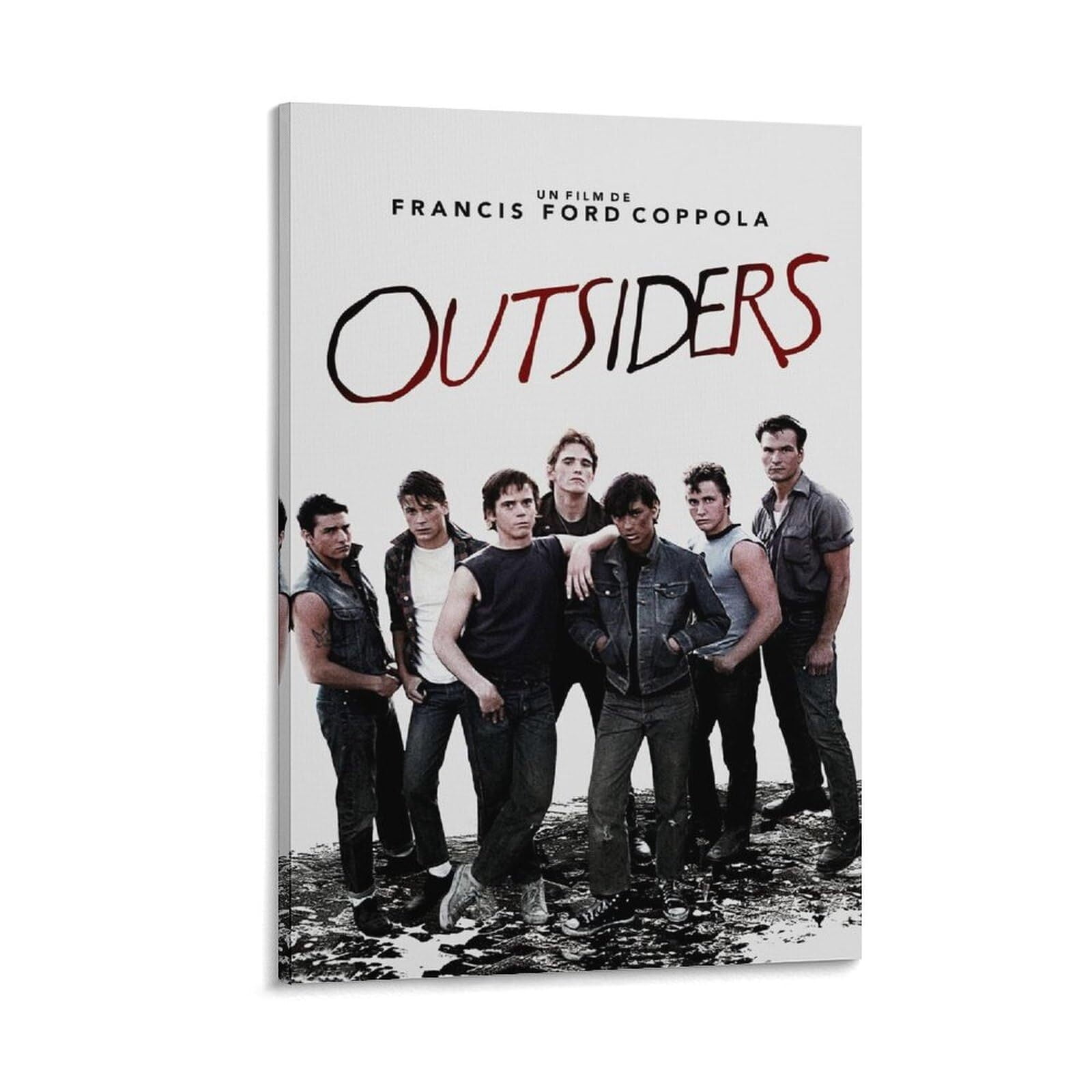 The Outsiders Classic Crime Movies Retro Poster Ralph Macchio Picture ...