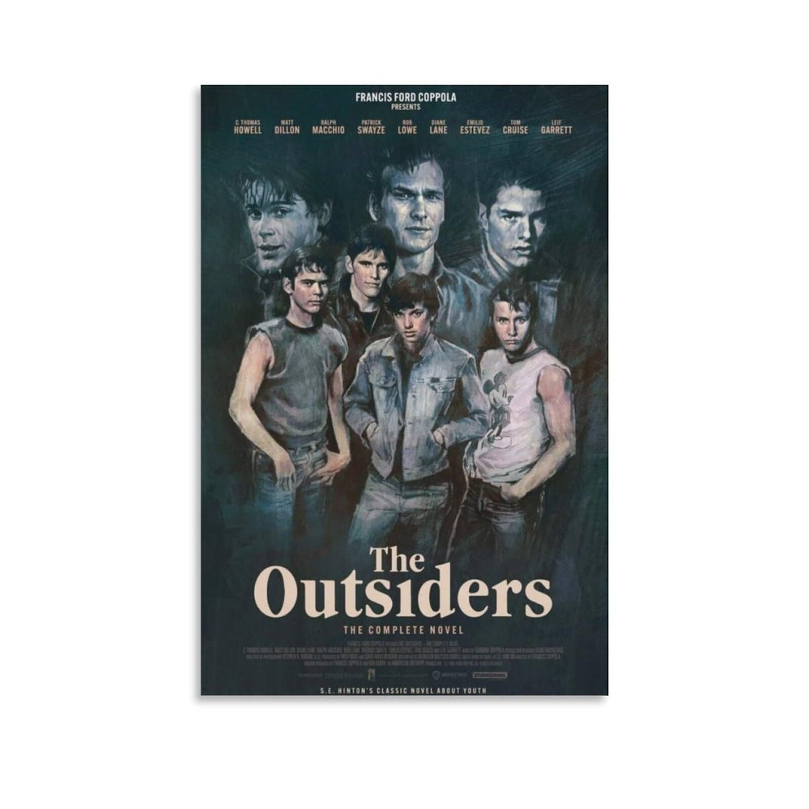 The Outsiders Movie Poster (6) Canvas Painting Poster Wall Art ...