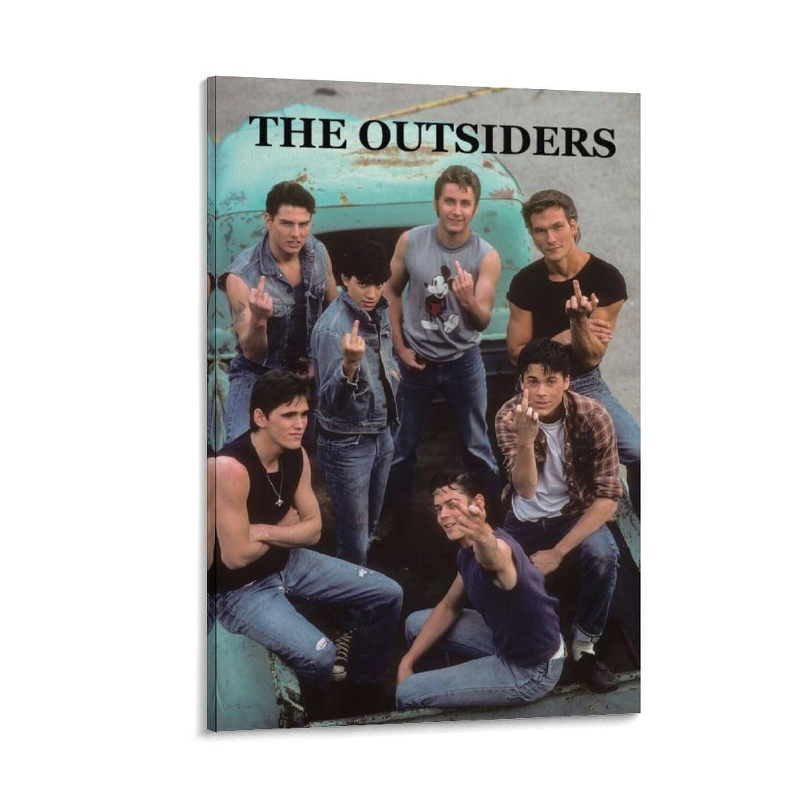 The Outsiders Movie Poster Poster Decorative Painting Canvas Wall Art ...