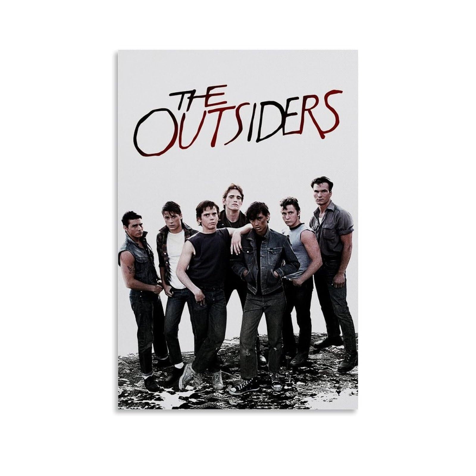The Outsiders Poster Classic Movie Vintage Posters for Room Aesthetic ...