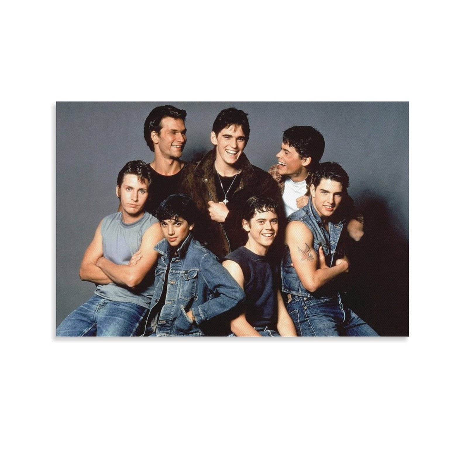 The Outsiders Poster Vintage Gangster Crime Movie Posters Poster Cool ...