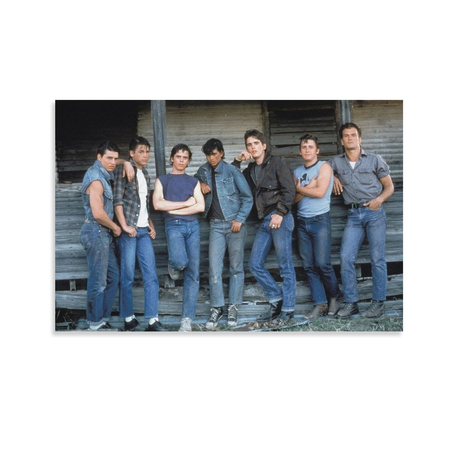 The Outsiders Poster Vintage Gangster Crime Movie Posters Wall Art ...