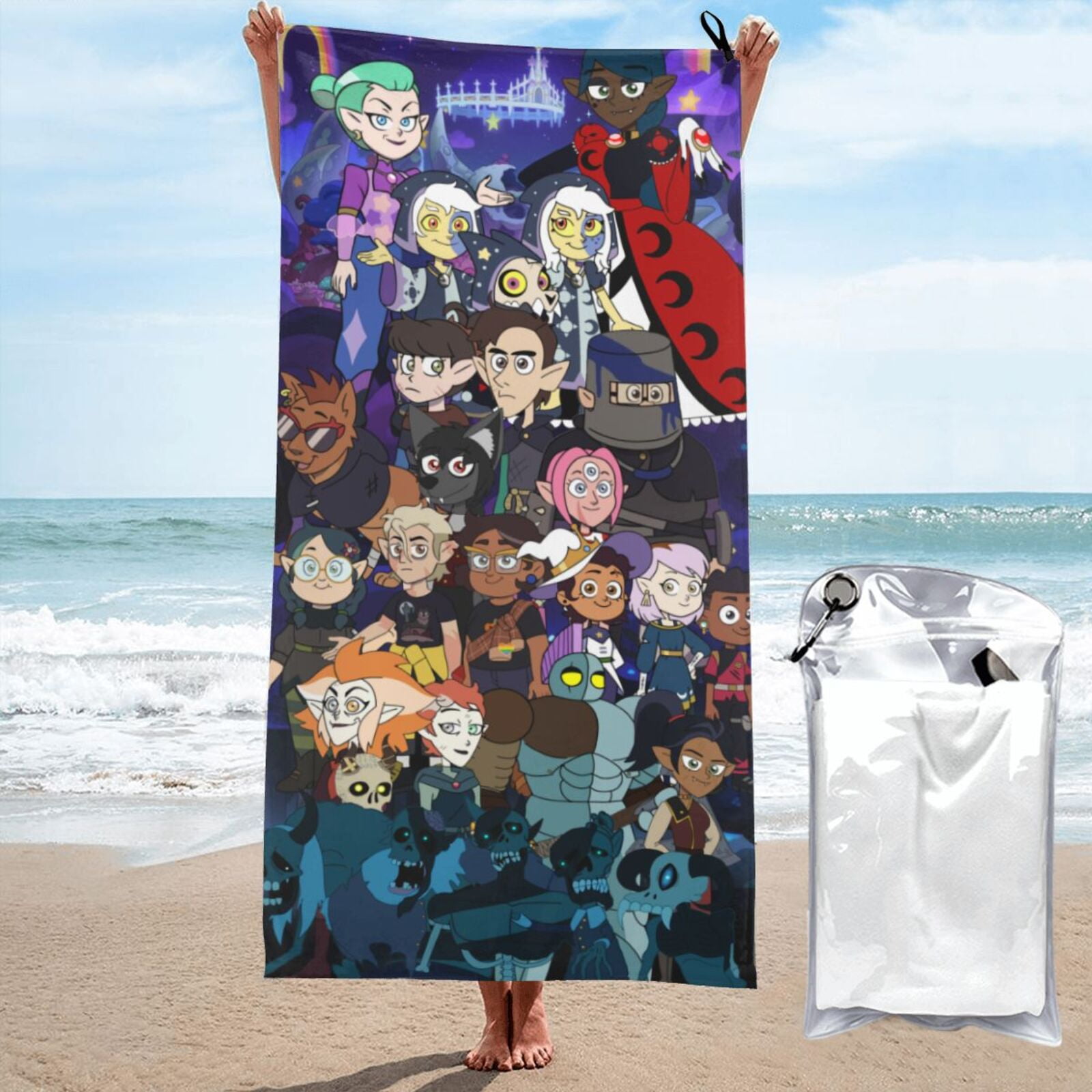 The Owl Hou-s Beach Towel Absorbent Quick Dry Towels for Travel ...