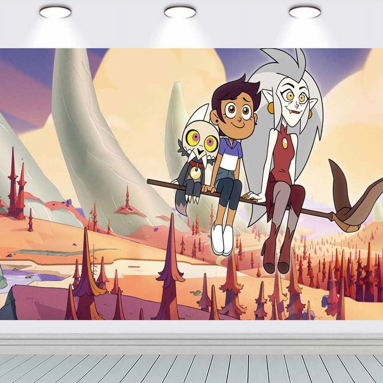 The Owl House Birthday Party Supplies Banner Backdrop Background ...