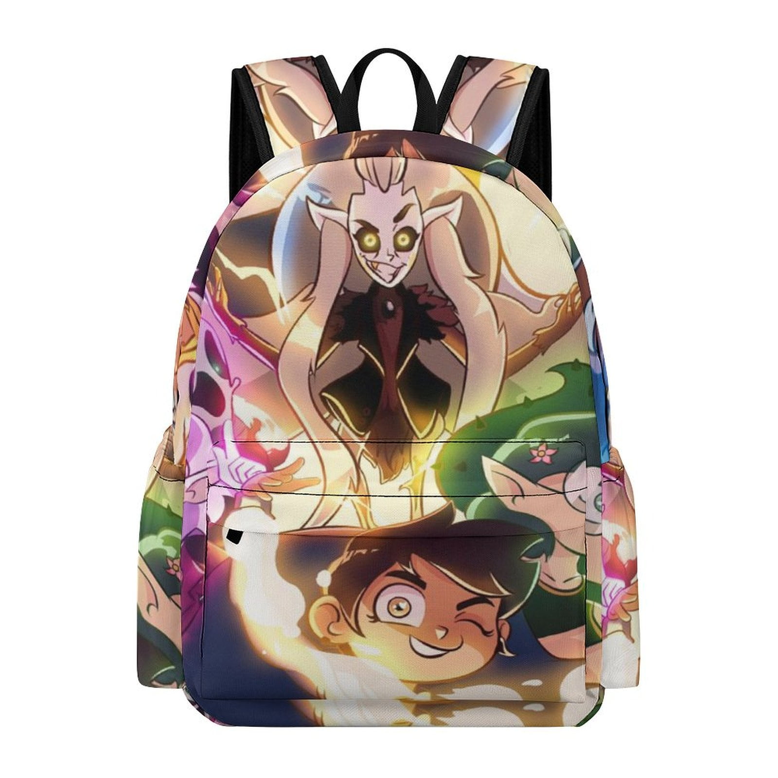 The Owl House Characters Adjustable Backpack Student School Bag Bookbag ...