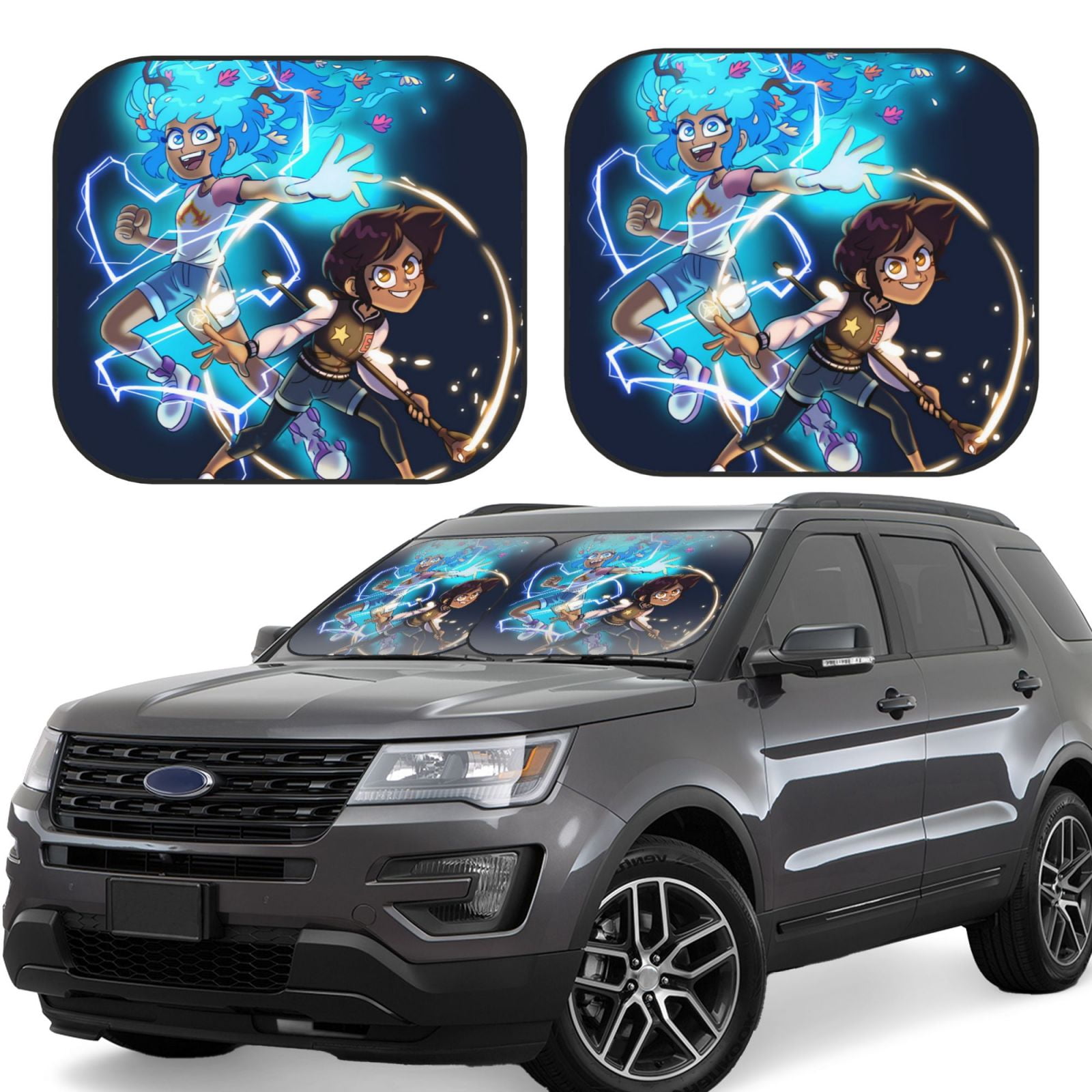 The Owl House Foldable Windshield Sun Shades Sunshade Accessories ...