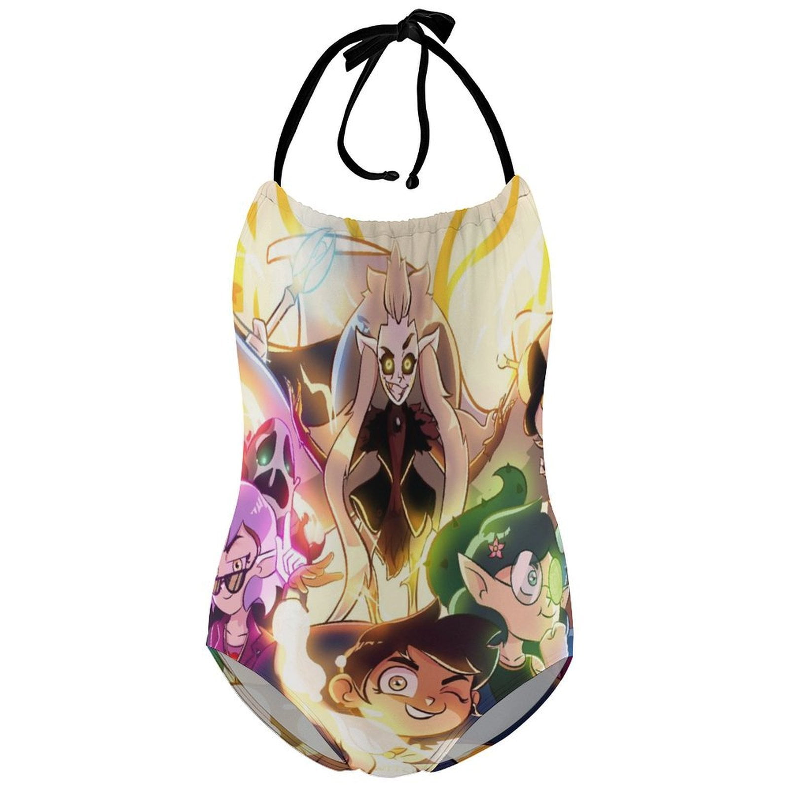 The Owl House Girls One Piece Swimsuits Quick Dry Bathing Suit Swimwear ...