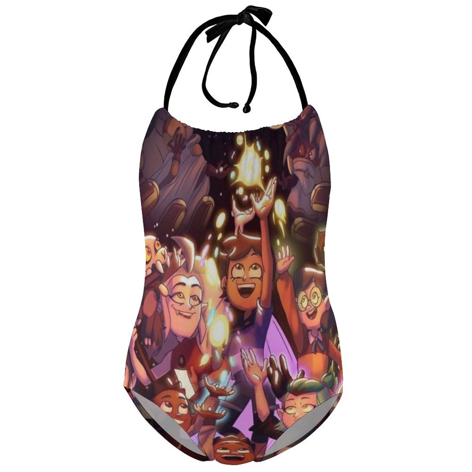 The Owl House Girls One Piece Swimsuits Quick Dry Bathing Suit Swimwear ...