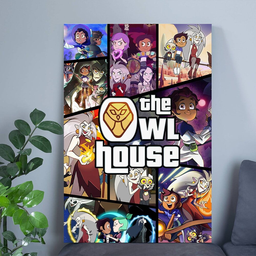 The Owl House Gta Style Poster, Luz Noceda King Owl House Poster ...