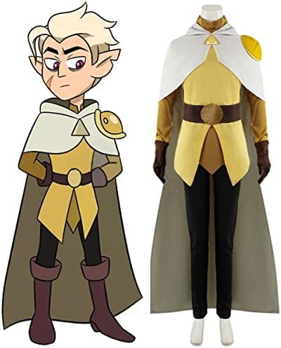 The Owl House Hunter Outfits Golden Guard Sets with Cloak Outfit Suit ...