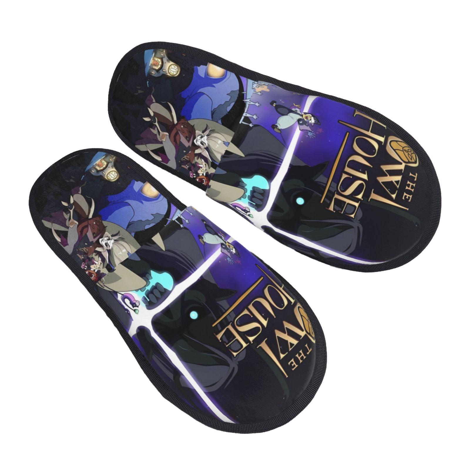 The Owl House Luz Noceda Furry Slippers For Men Women Fuzzy House ...