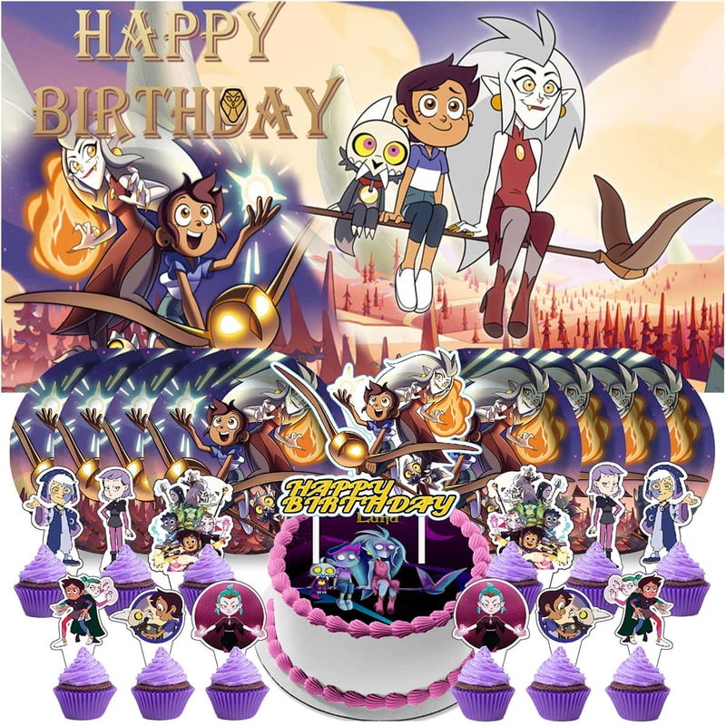 The Owl House Party Supplies Decor Decorations Plates Background Cake ...