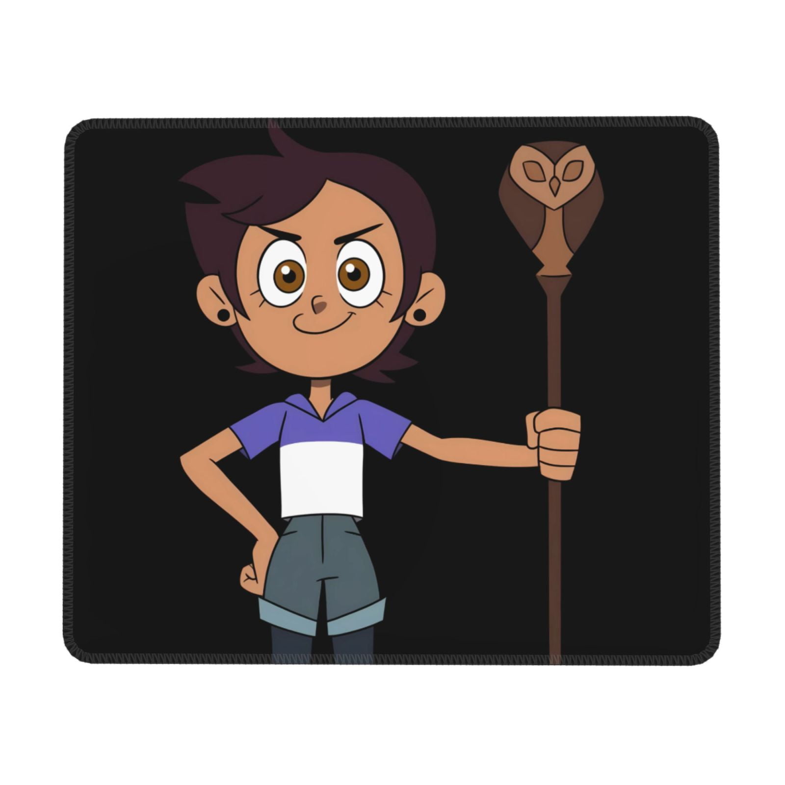 The Owl House Mouse Pad Square Mouse Pad for Desk Soft Computer Mouse ...
