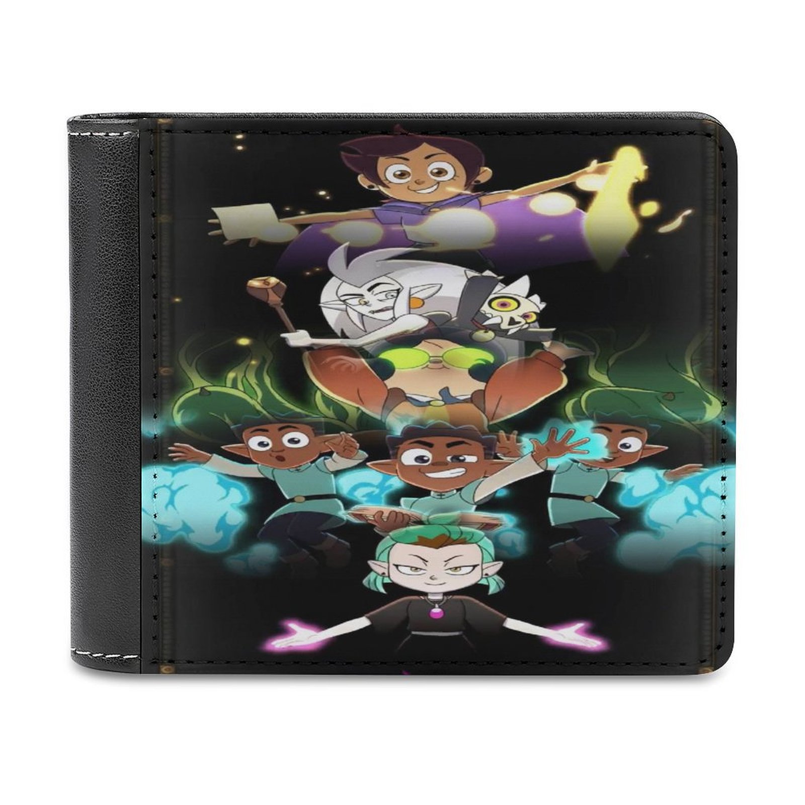 The Owl Hou-s Wallet, Anime Leather Wallet Mens Wallets Manga Slim ...