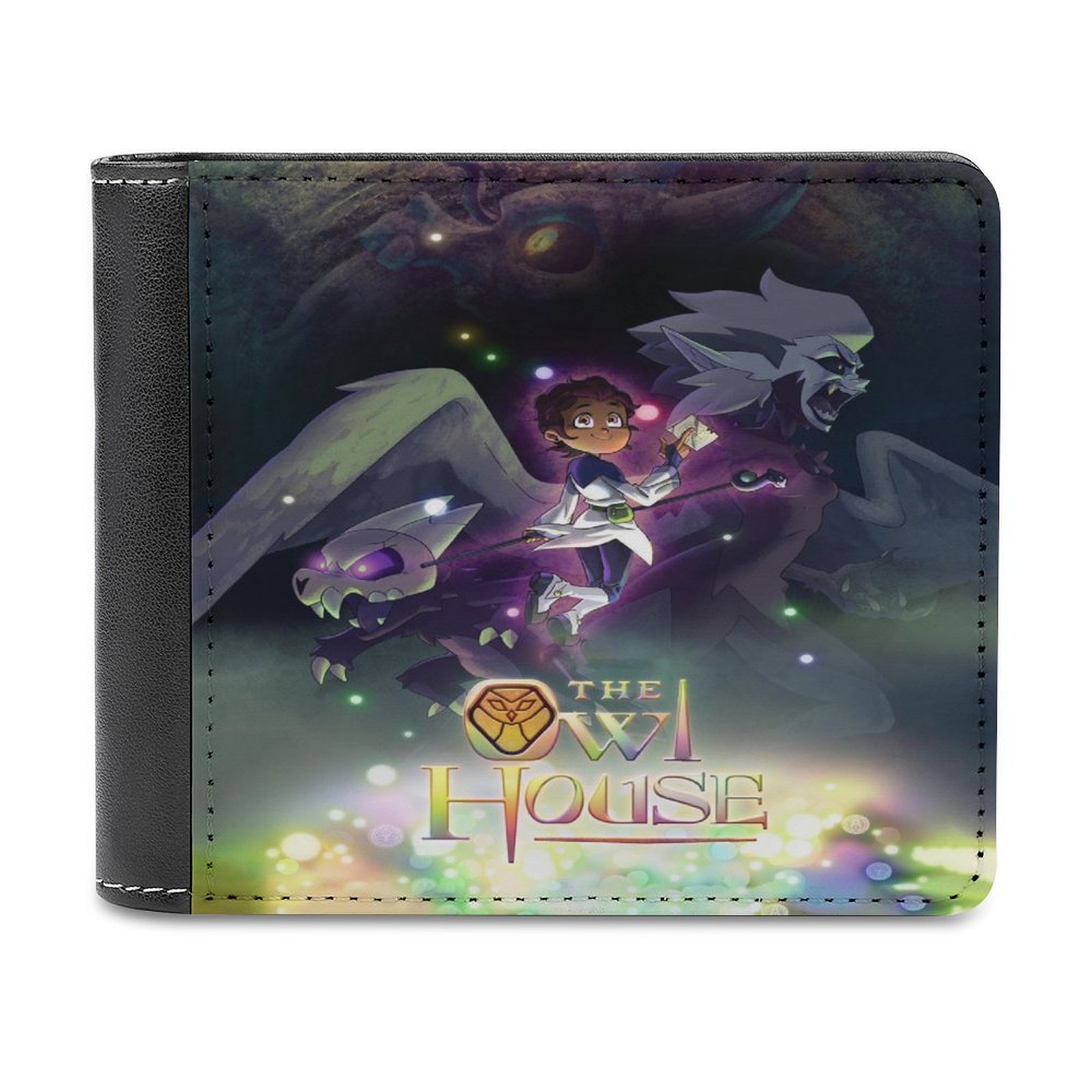 The Owl Hou-s Wallet, Anime Leather Wallet Mens Wallets Manga Slim ...
