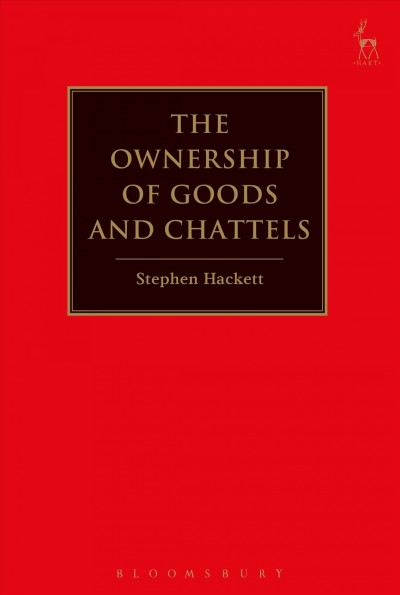 Pre-Owned The Ownership of Goods and Chattels (Hardcover) - Walmart.com