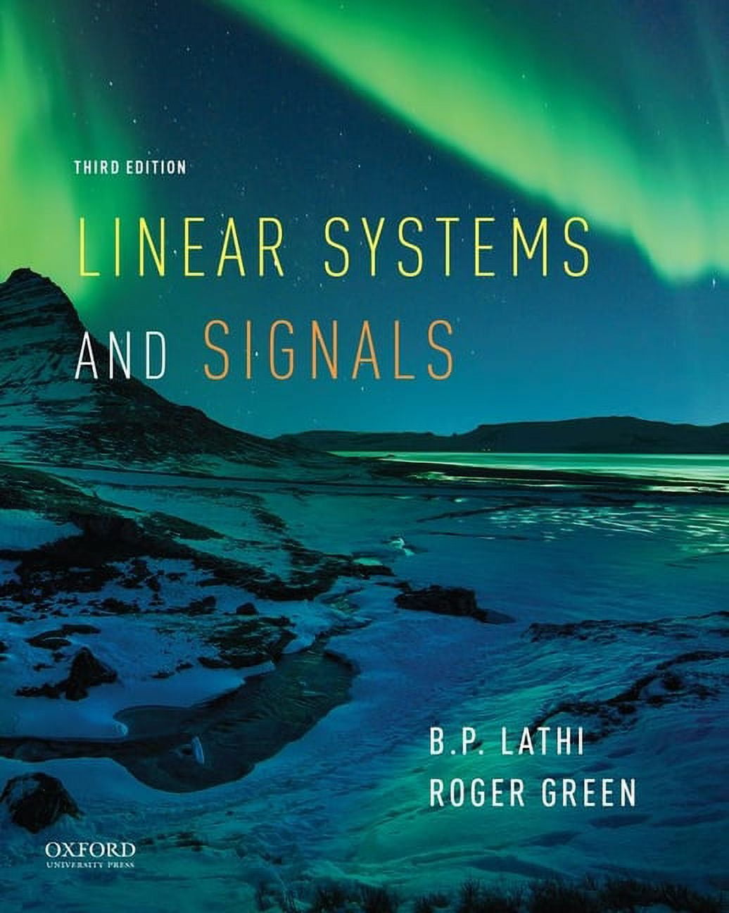 The Oxford Electrical and Computer Engin Linear Systems and Signals ...