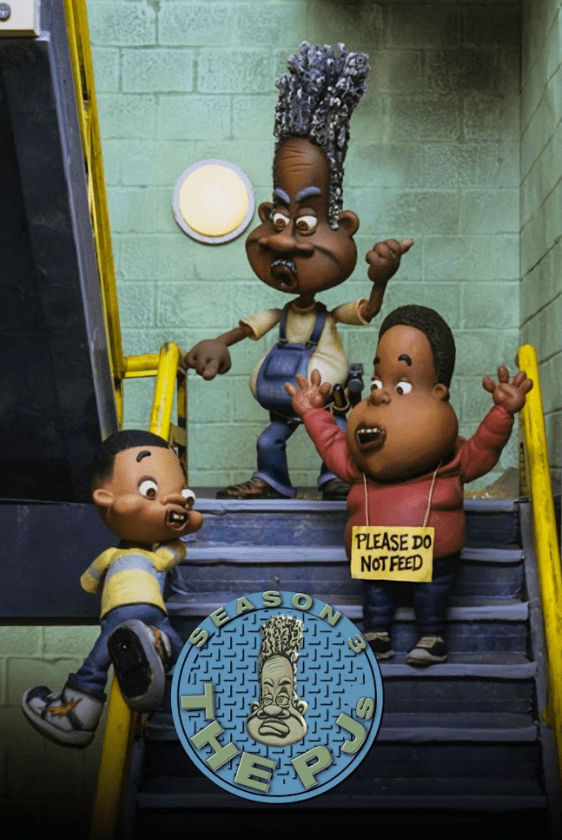 The PJs 1999 Season 3 Poster 24x36 Animated Comedy Eddie Murphy's Urban ...