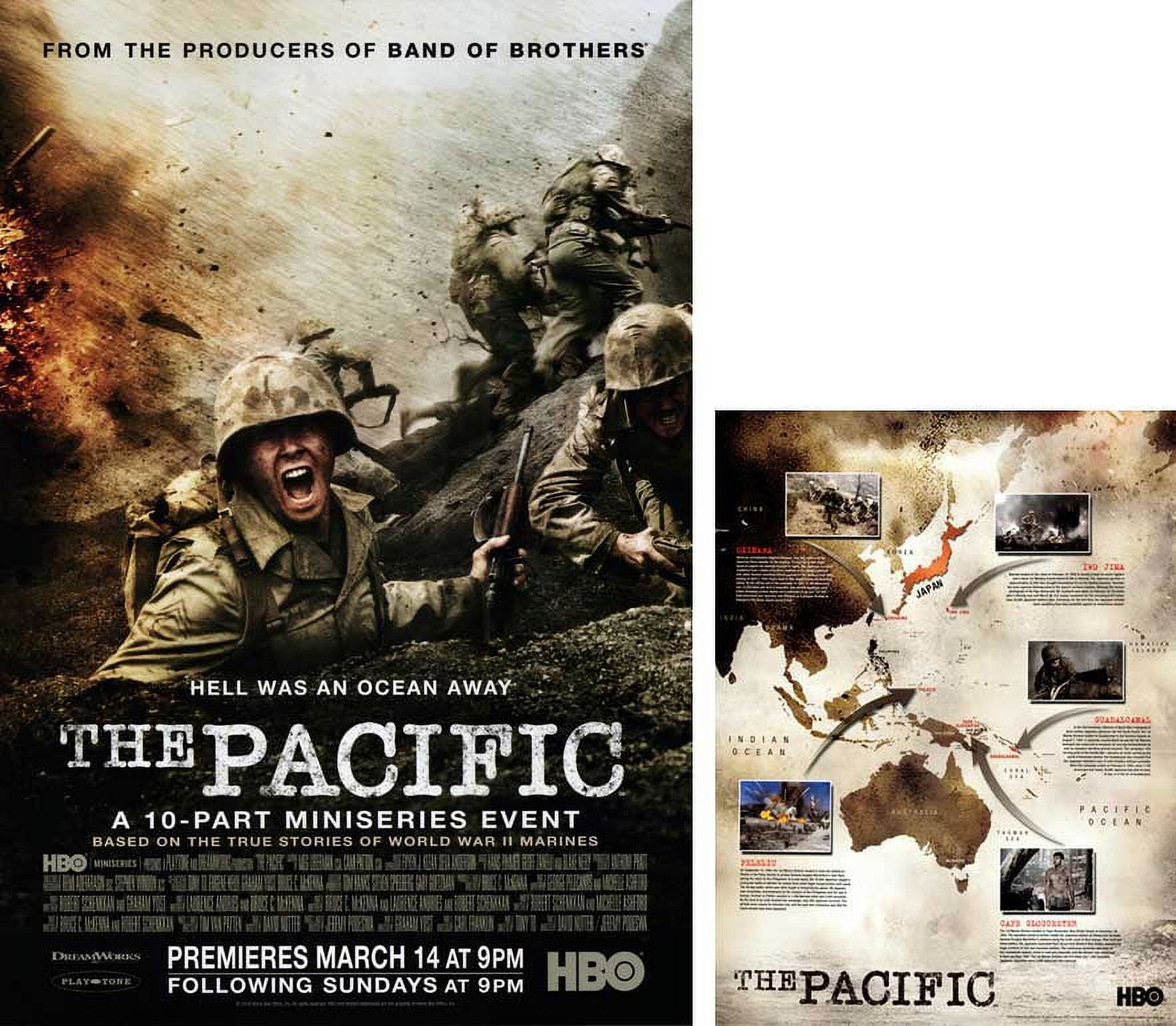 The Pacific - movie POSTER (Style B) (23" x 34") (2010) - Walmart.com