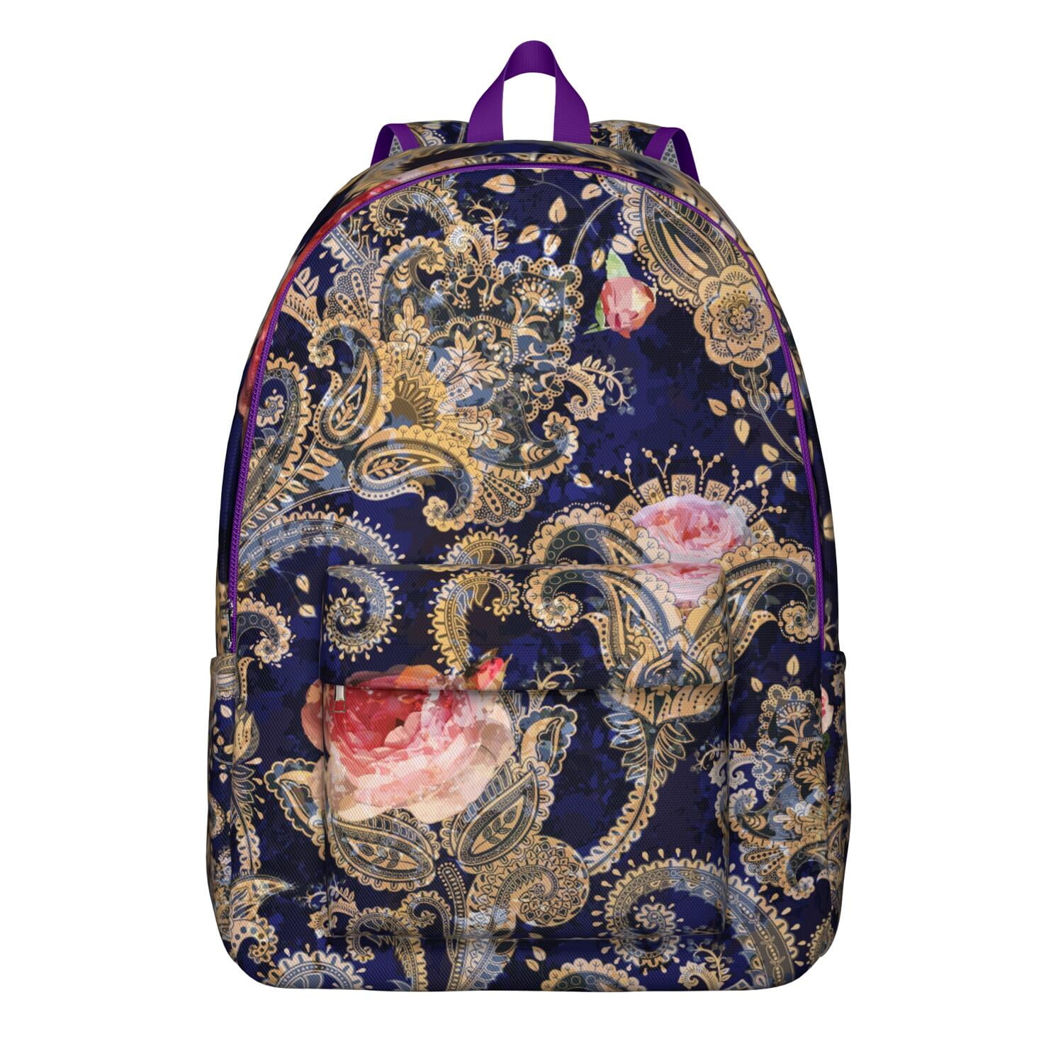 The Packable Paisley Backpack - Bohemian Style for Every Occasion ...