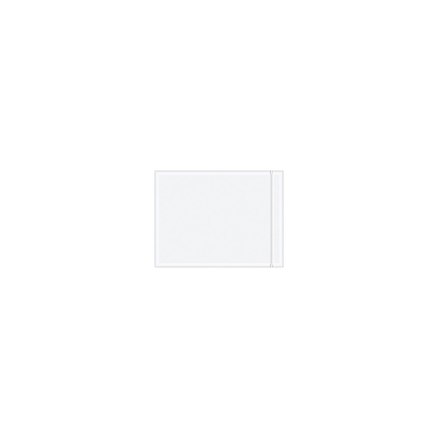 10 3/4 x 6 3/4" Clear Perforated Face Document Envelope 500/CT (PL70 ...