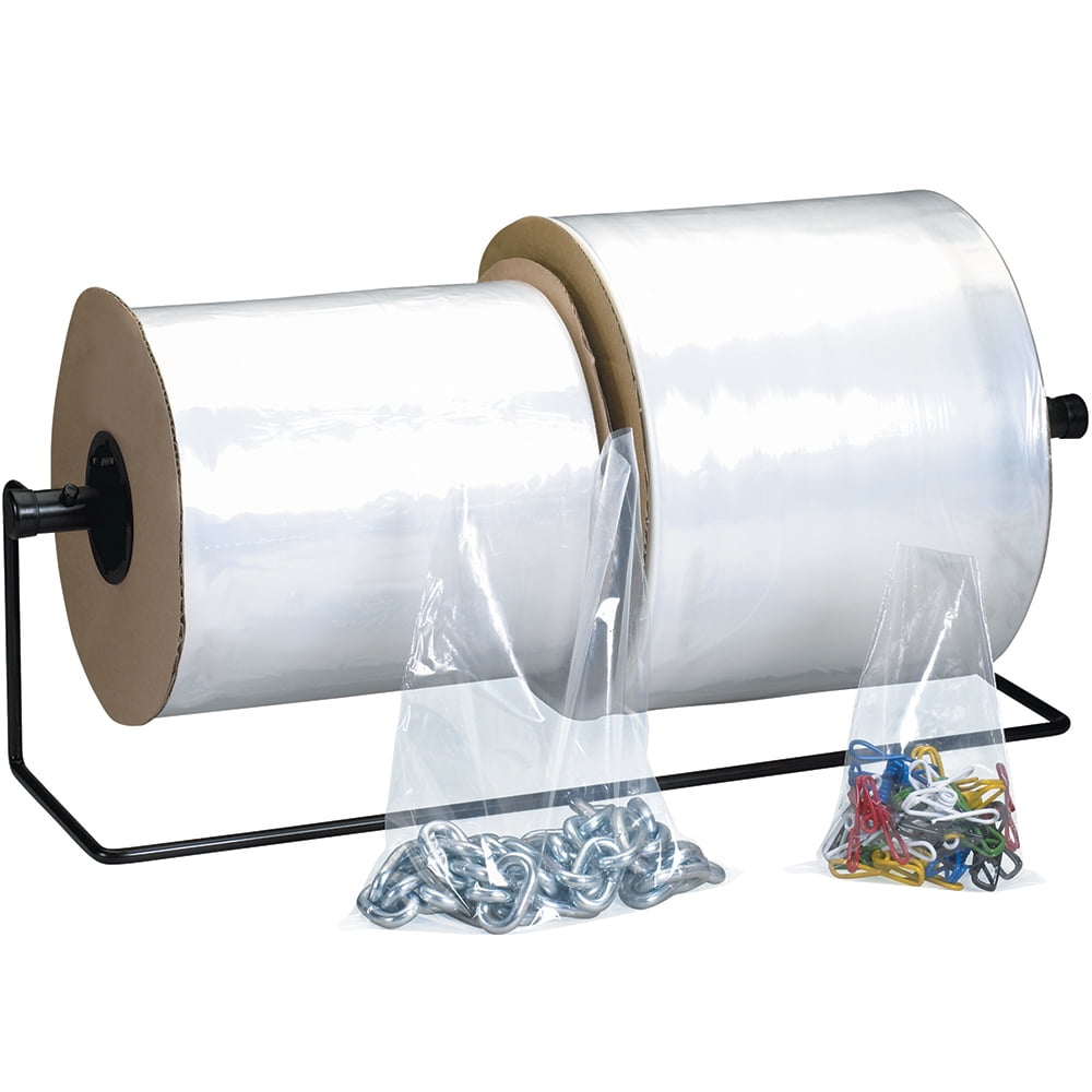 The Packaging Wholesalers Poly Bags on a Roll 2 Mil 3" x 6" Clear 2 500 ...
