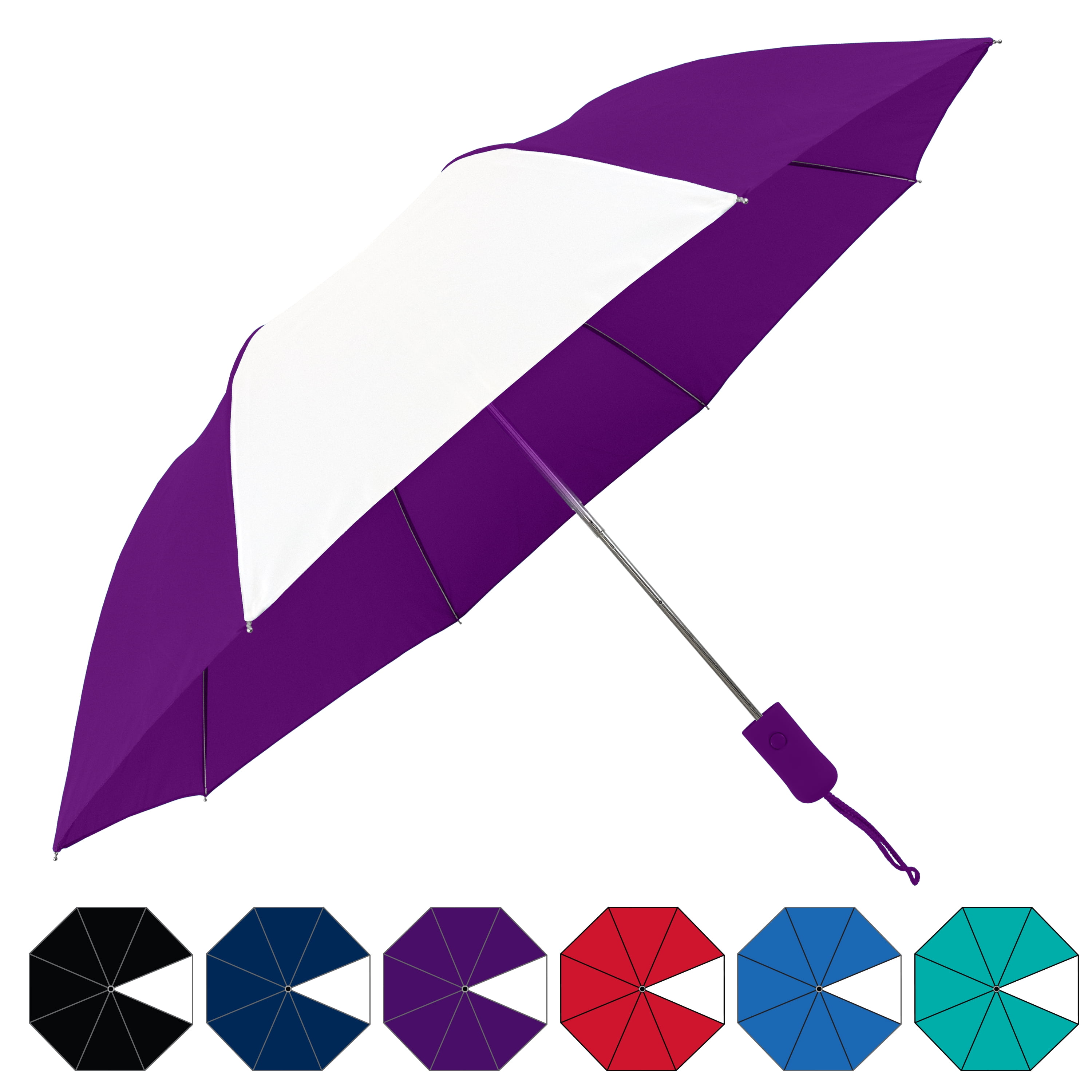 The Packman 42 inch Automatic Open Compact Windproof Lightweight Travel ...