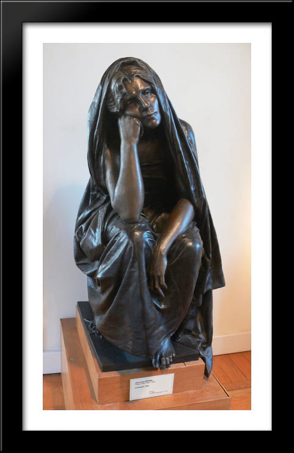 The Pain 24x40 Large Black Wood Framed Print Art by Jean-Leon Gerome ...
