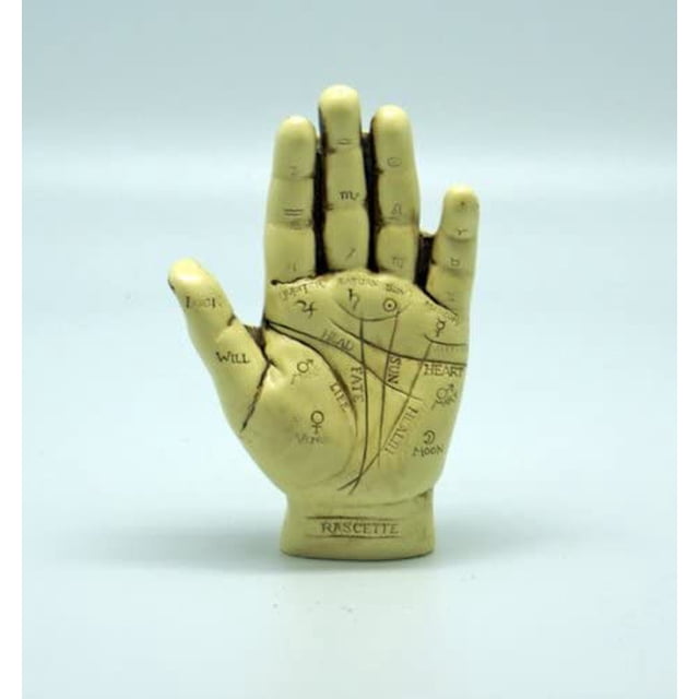 The Palmistry Hand Kit with Complete Instructional Booklet - Walmart ...